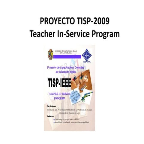 Informe Tisp Ieee | PPT