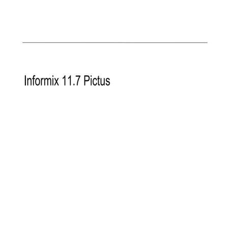 Informix pictus | PPT