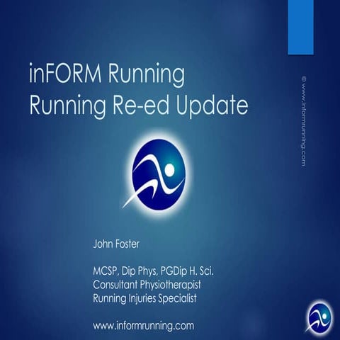 Informrunning: Essential Updates for Good Running Form | PPTX