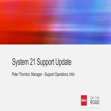 Infor on the Road 2013 ERP LX EGLi and STTi | PDF