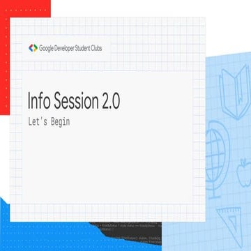 Info Session 2.0 GDSC IIIT-N | PPT