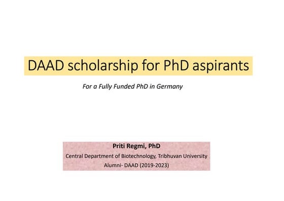 DAAD Scholarship in Germany 2023.pptx