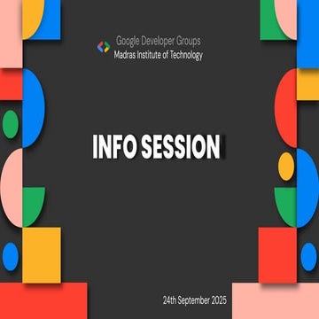 Introducing the GDG On Campus Core Team & Cloud Study Jam | PDF