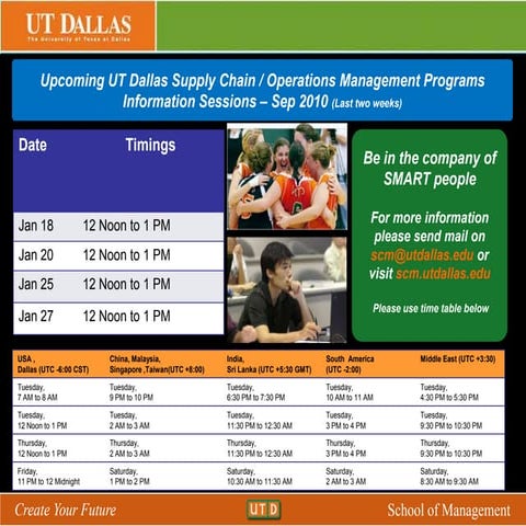 Info Session Promotion | PPTX