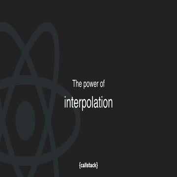 The power of interpolation | PPT