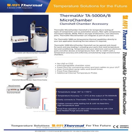 Infosheet micro chamber clamshell | PDF | Weather | Science
