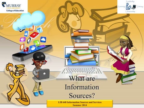 What are Information Sources? | PPTX | Databases | Computer Software ...