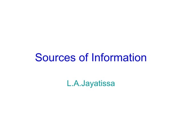grade three-English sources of information.pptx | Books and Literature