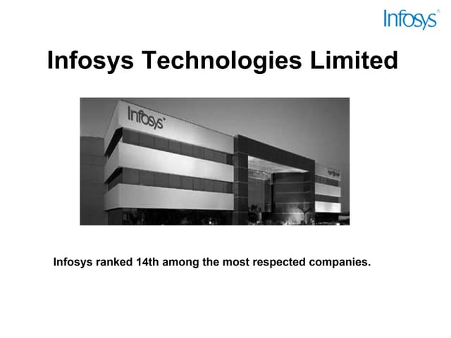 Infosys ppt. | PPTX