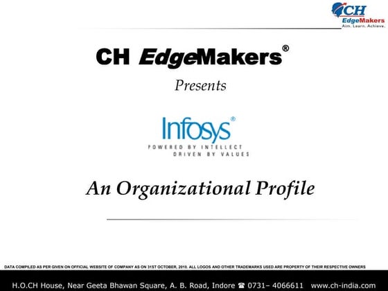 Organisational Structure of Infosys.pptx
