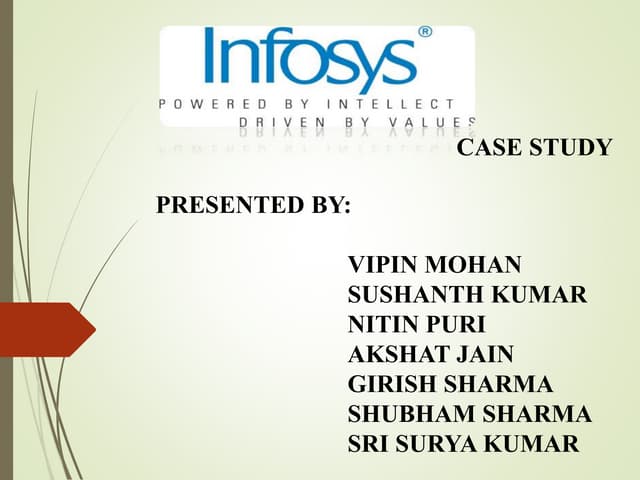 Organisational Structure of Infosys.pptx