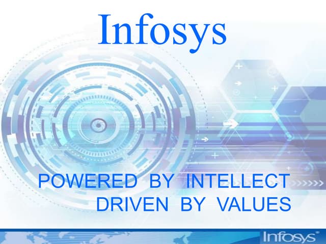 Infosys ppt. | PPTX