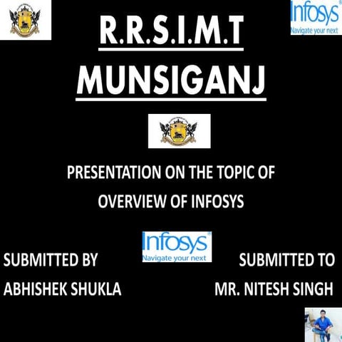 Infosys full detail overview | PPTX