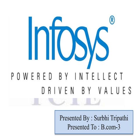 Infosys PPT | PPT
