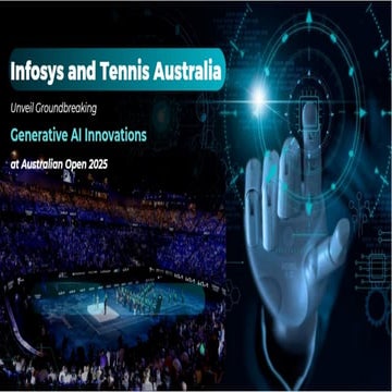 Infosys and Tennis Australia Unveil Groundbreaking Generative AI ...