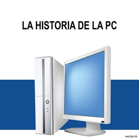 HISTORIA DE LA PC | PPTX