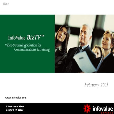InfoValue BizTV™ | PPT | Computing | Technology & Computing
