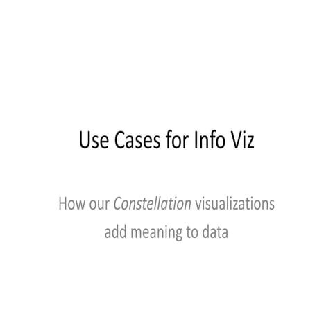 Data Visualization Case Studies | PPTX