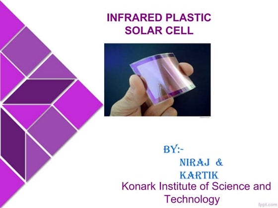 Plastic solar cell | PPT | Physics | Science