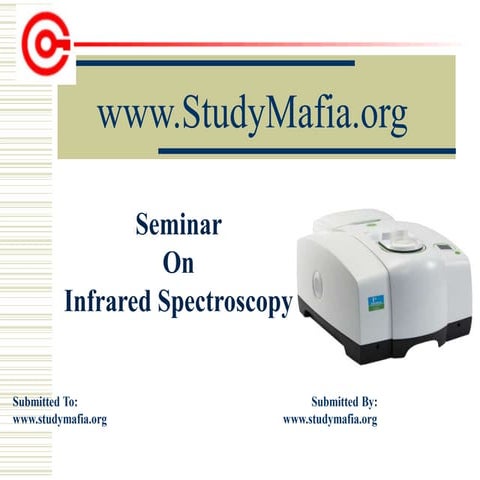 Infrared-Spectroscopy-ppt.pptx | Chemistry | Science