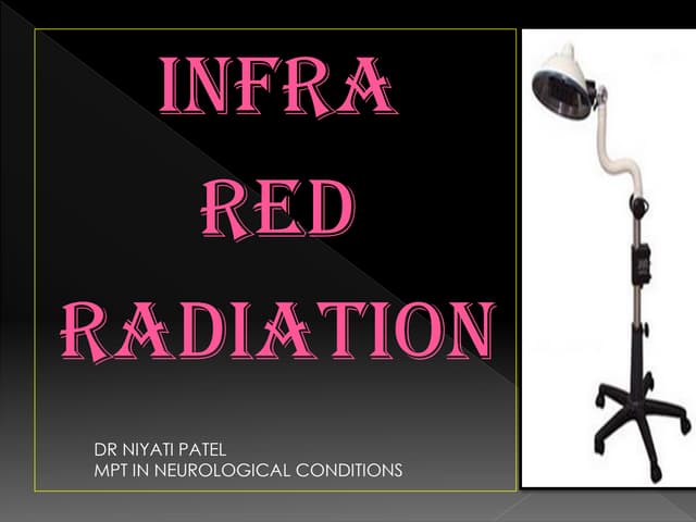 INFRARED RADIATION | PPT