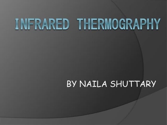 Thermography.ppt | Chemistry | Science
