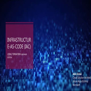 Infrastructure As Code Iac Using Terraform Ppt