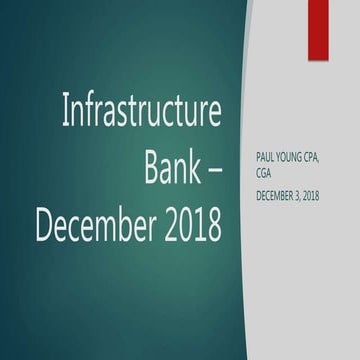 Canada Infrastructure Bank: All you need to know | PPTX