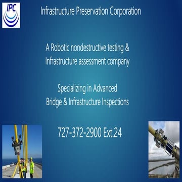 IPC Bridge Inspection and Infrastructure Inspection Services | PDF