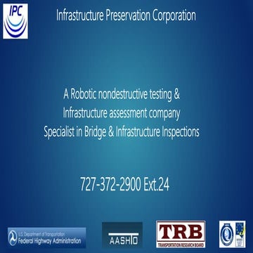 IPC Bridge Inspection and Infrastructure Inspection Services | PDF