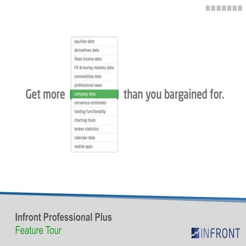 Infront Professional Plus Feature Tour | PPT