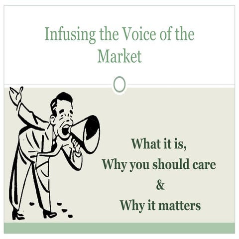 What, How, and Why of Voice of Customer (VoC) | PPTX