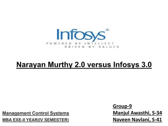 Organisational Structure of Infosys.pptx