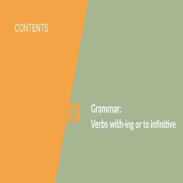 Infinitive form of the verb and ing.pptx