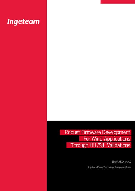 Hardware In Loop Hil Testing Syste For Firmware Testsppt Web Development Internet