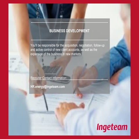 Ingeteam Wind Energy - Business Development | PPT