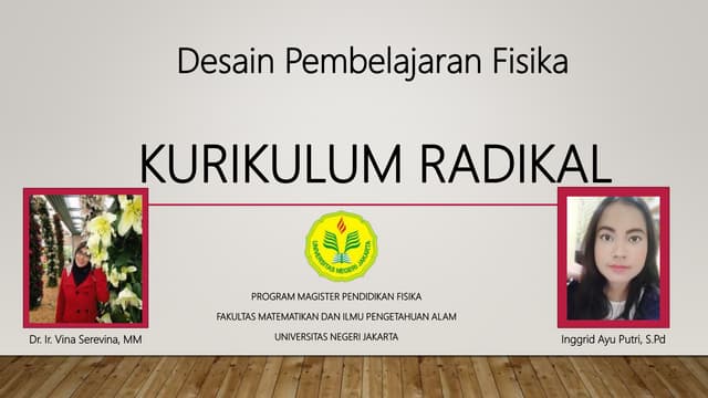 PPT Anti Intoleransi dan Radikalisme untuk Mahasiswa | PPTX