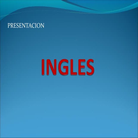 Ingles | PPT
