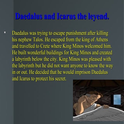 Daedalus and icarus | PPTX
