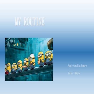 MY ROUTINE | PPTX | Hair Care | Beauty