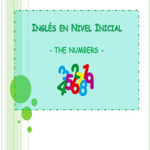Ingles los numeros | PPTX