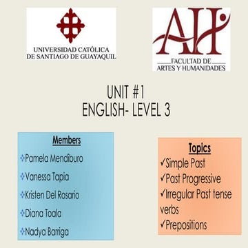 Ingles 3 | PPT
