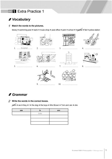 UNIT 1 REVIEW 6 bbi evaluation test teacher | PDF