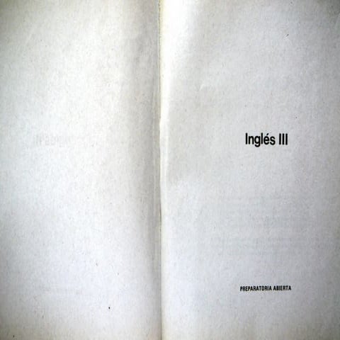 INGLES III | PDF