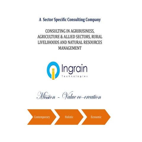Ingrain agri consulting | PDF