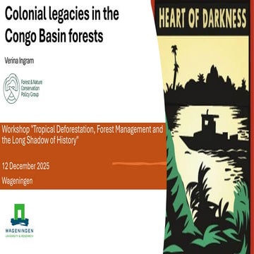 Colonial legacies in the Congo Basin forests | PDF