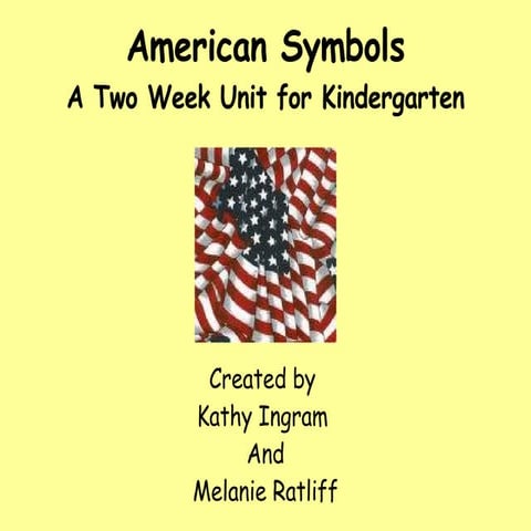 Ingram Ratliff American Symbols Powerpoint | PPT