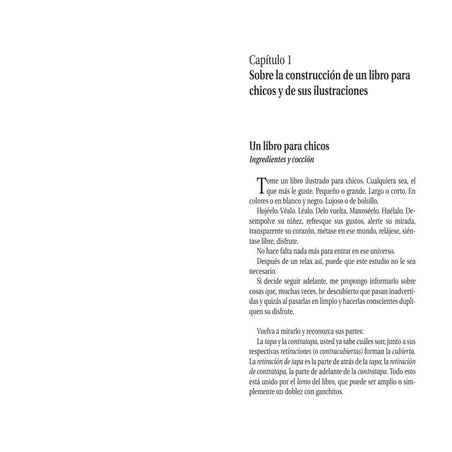 Sobre la construcción de un libro para chicos y de sus ilustraciones | PDF