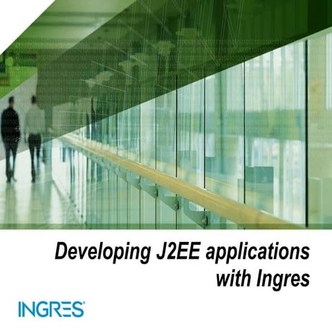 Alessandro Salvatico - Sviluppare J2EE con INGRES | PDF | Databases | Computer Software and ...