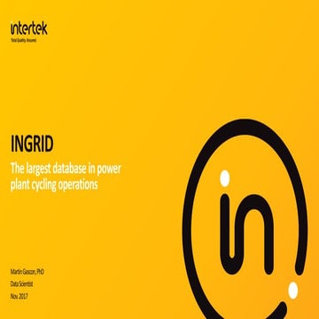 Ingrid - Power Plants Database | PPT